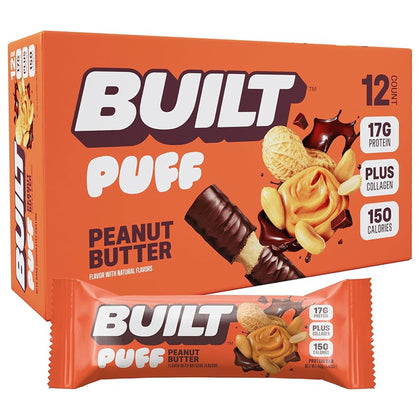 Built Puff Protein Bars (12 Bars) – Vita Plus Canada